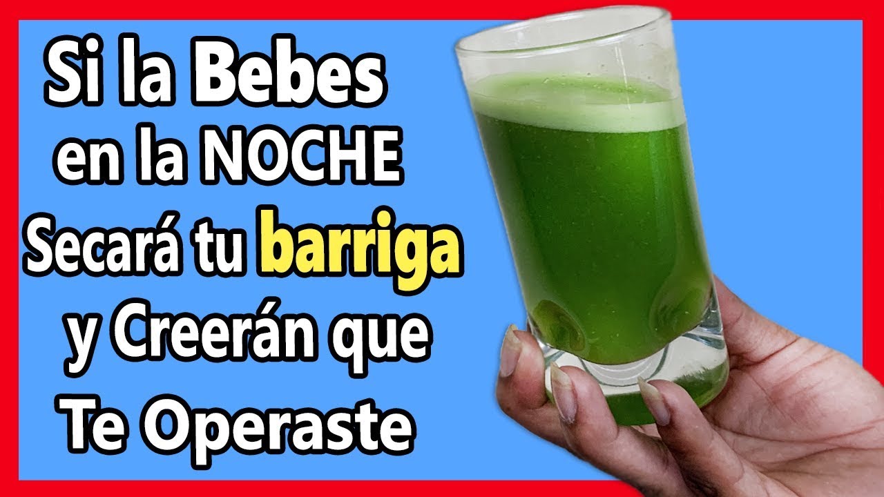 NO la Tomes en el Día porque es de Noche que te Seca La Panza - BIEN DE ...